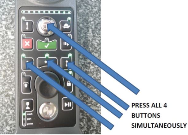 How do I reset a drifting Jogbox?