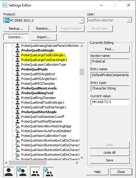 How to avoid hitting the stem of the qualsphere when calibrating large ...