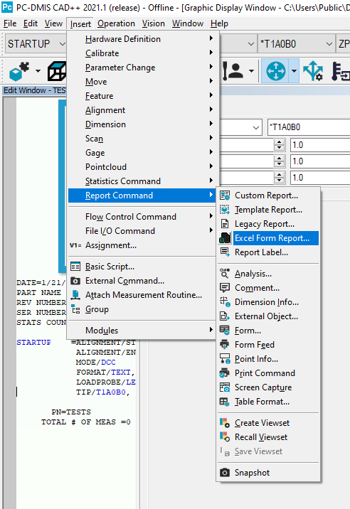 What's New in PC-DMIS 2019 R1? Excel Form Report