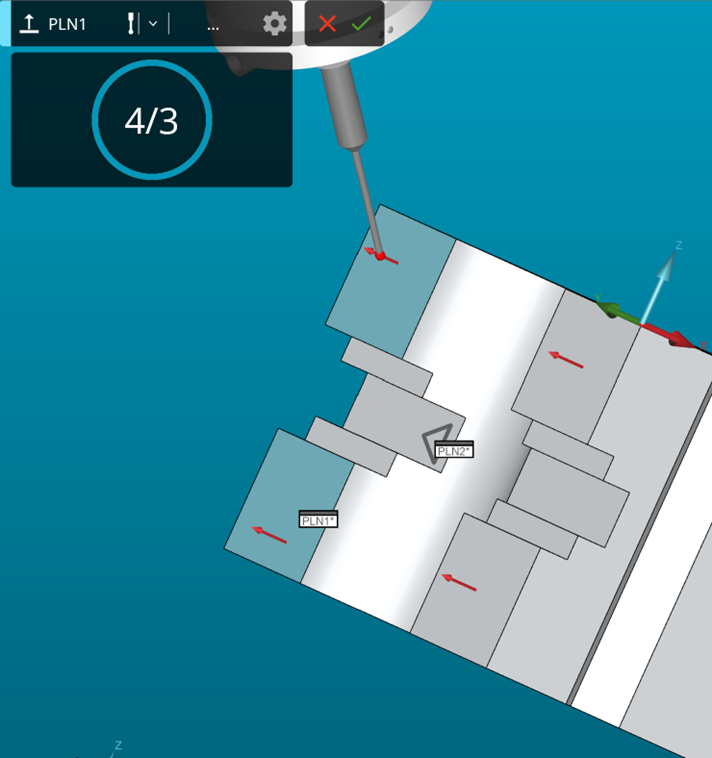 What’s new in PC-DMIS 2023.2? Touch Trigger Probe user defined plane