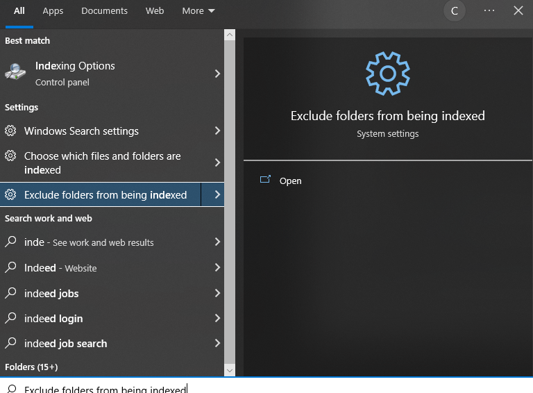 On a PC with PC-DMIS or Q-DAS software, the drive is filling up. It looks like the Windows.edb ...
