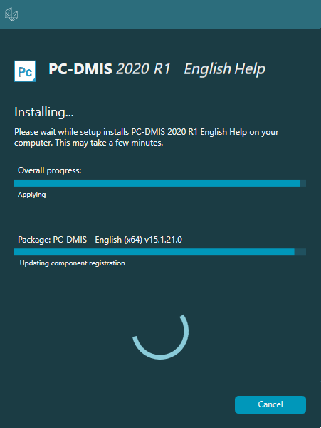 How do I install PC-DMIS 2020 R1?