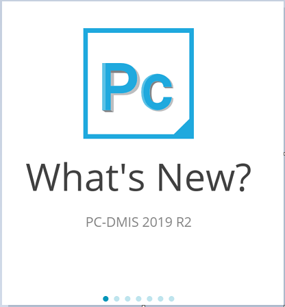 Where can I see the "What's New" slideshow for PC-DMIS?