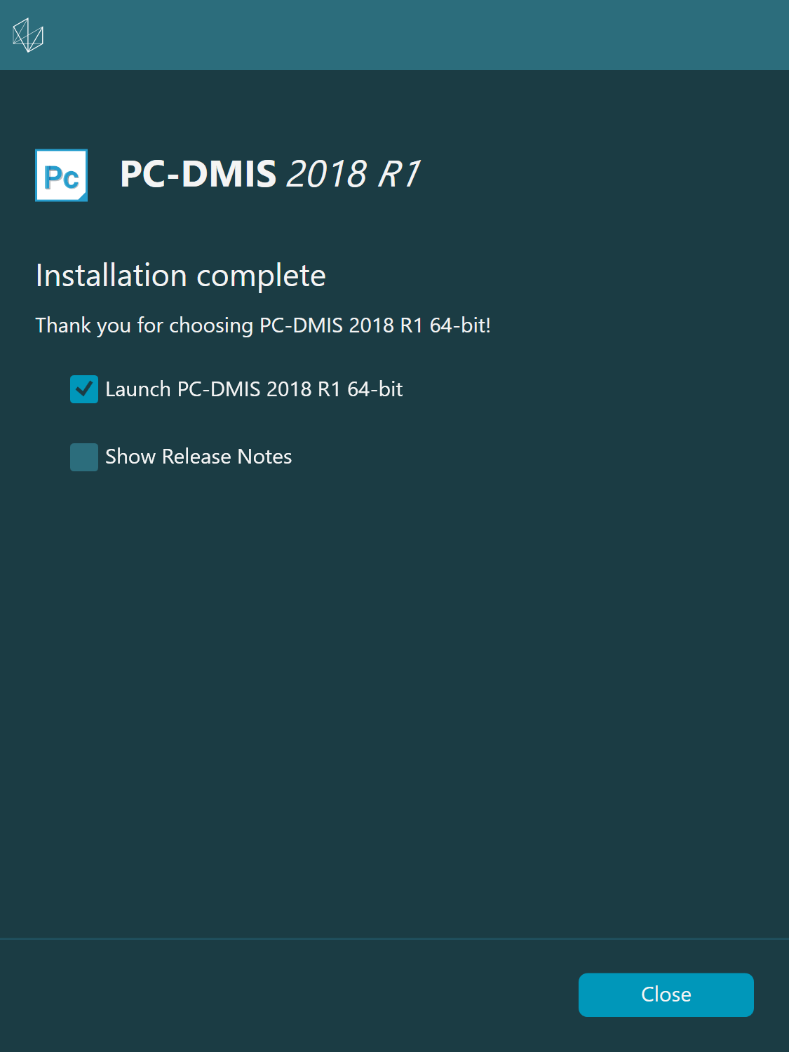 How do I install PC-DMIS 2019 R1?