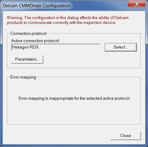 How do I configure the CMM connection in PowerINSPECT?