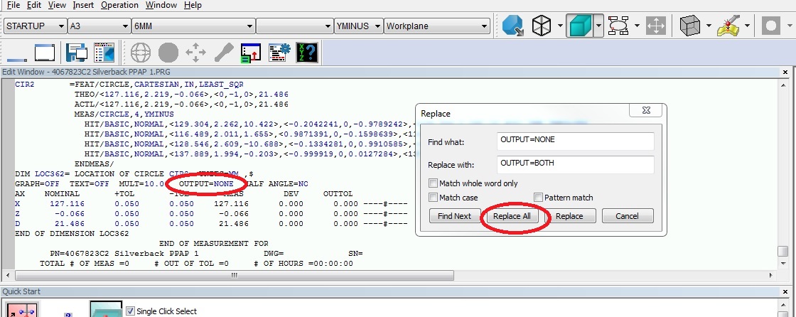 Why are no features are being reported from PC-DMIS? How can I fix this?