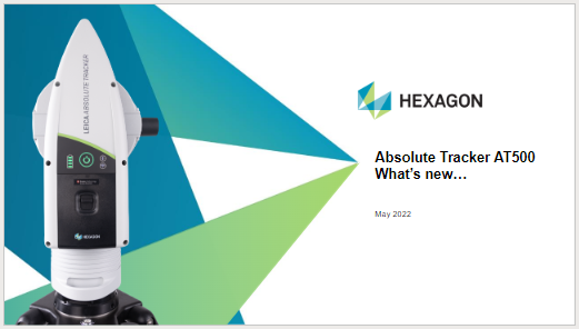 Absolute Tracker AT500 What's new