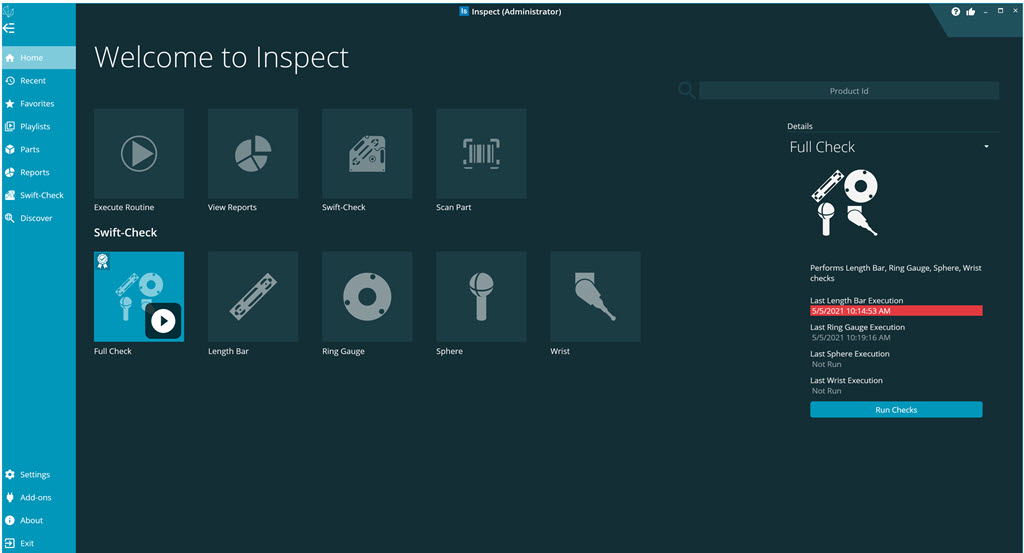 What's New In PC-DMIS 2021.2? Inspect Swift-Check