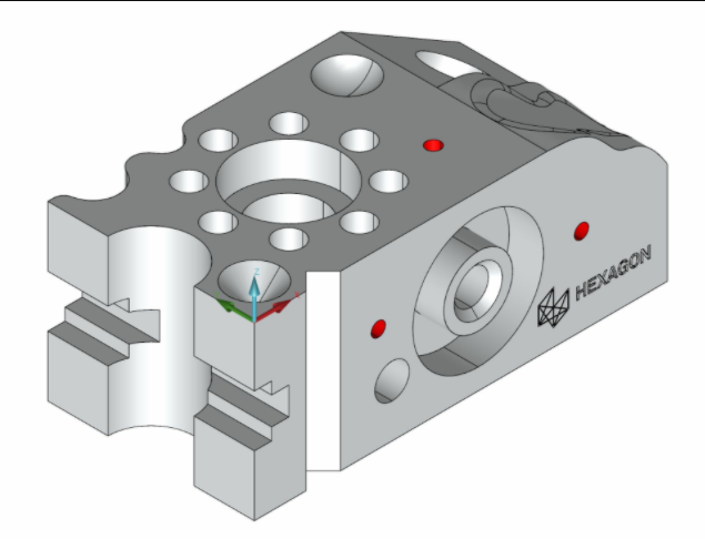 Where can I find the CAD files and prints for Hexagon Training Parts?