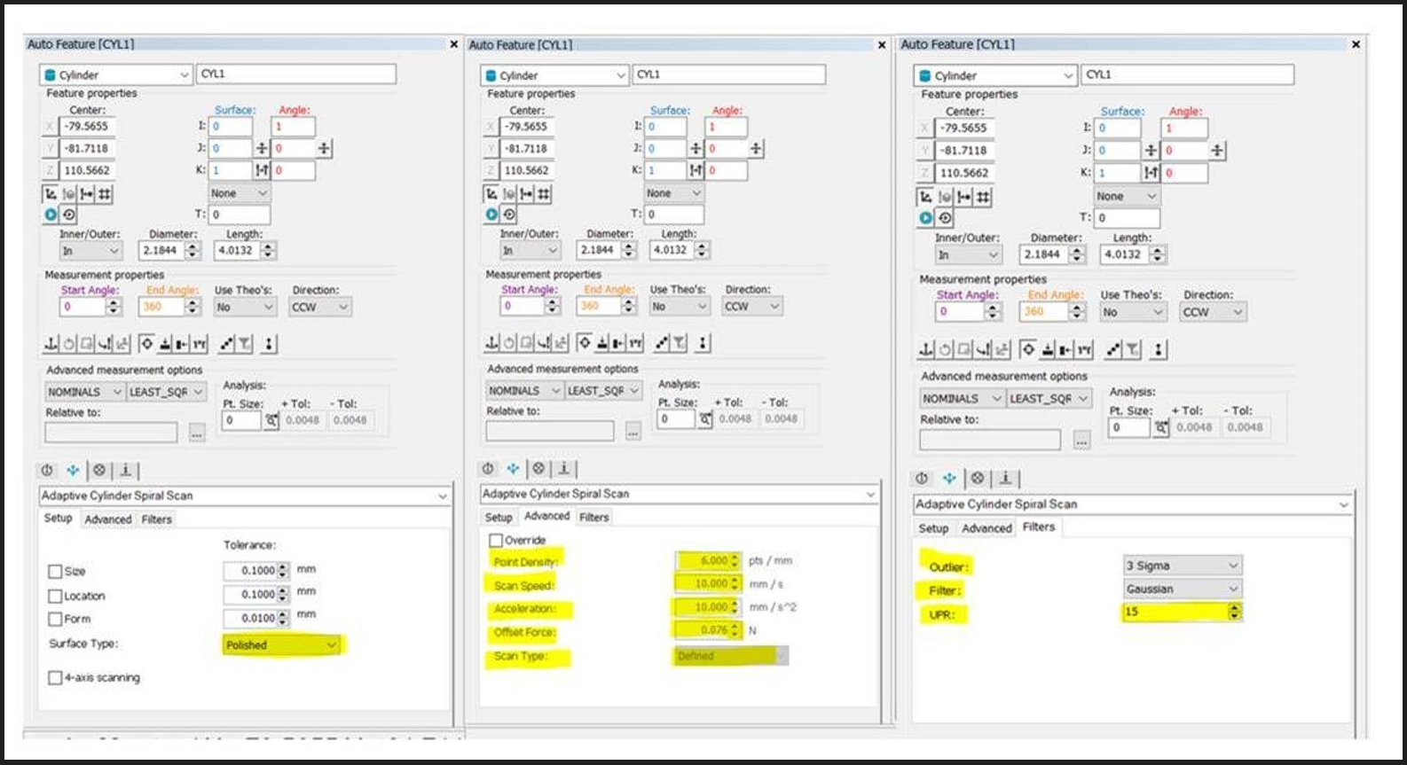 PC-DMIS Scanning Basics: What do the Scanning Parameters mean?