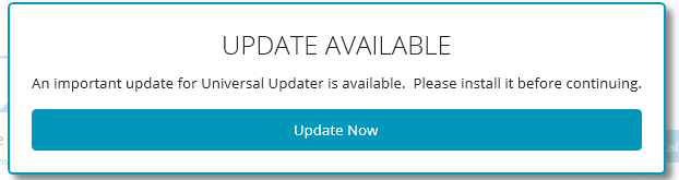 New Release: Universal Updater 1.5