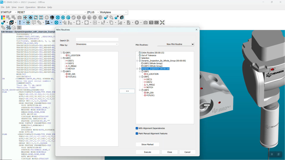 What's New In PC-DMIS 2023.1? Dynamic Inspection with Q-DAS