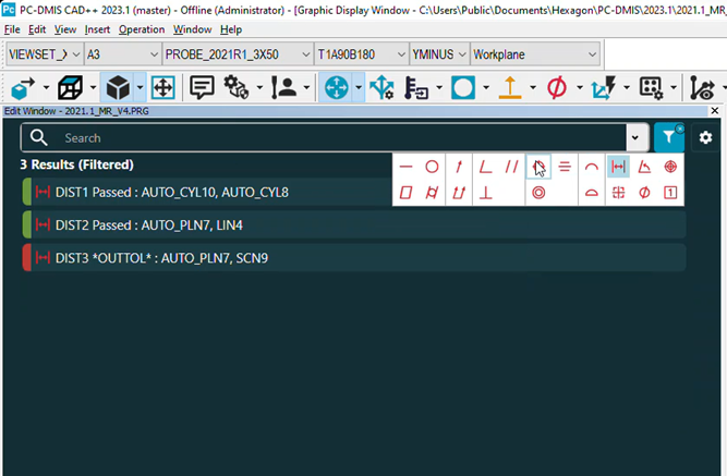 What's New In PC-DMIS 2023.1? Summary Mode Search & Filter