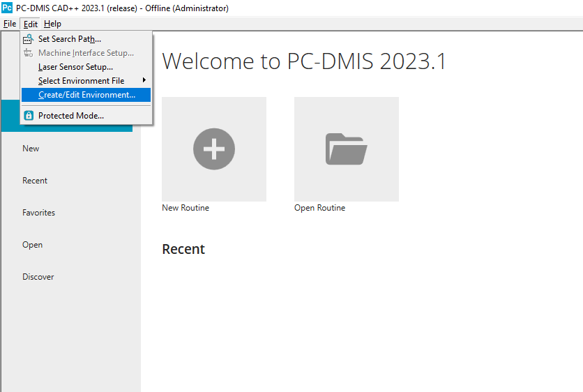 PC-DMIS Tips & Tricks: How to use the Environment Configurator