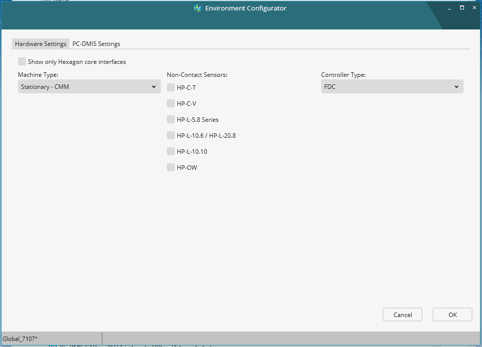 PC-DMIS Tips & Tricks: How to use the Environment Configurator
