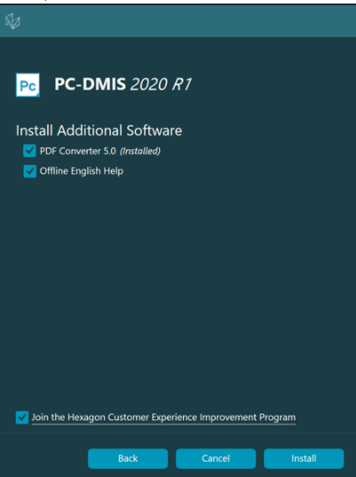 My PC-DMIS local help files didn't install. How do I install them?