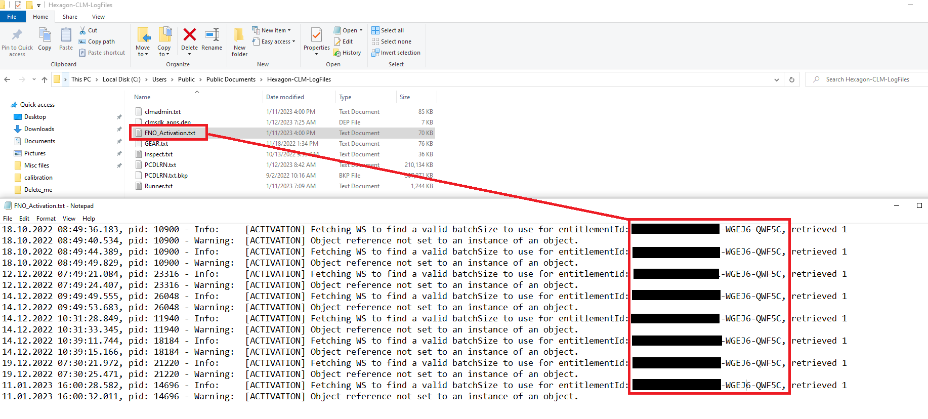 How to view LMS license activation history