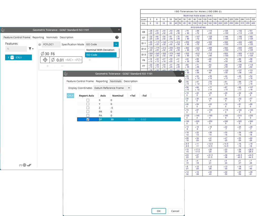 What’s New in PC-DMIS 2024.1? Geometric Tolerance now supports ISO codes