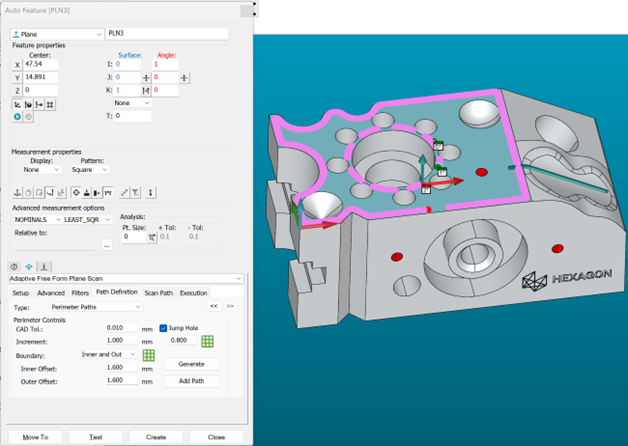 What’s New in PC-DMIS 2025.1? Improved Auto Feature plane measurement ...